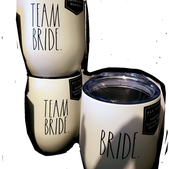 Rae Dunn | Dining | Rae Dunn Team Bride Insulated Wine Glasses | Poshmark